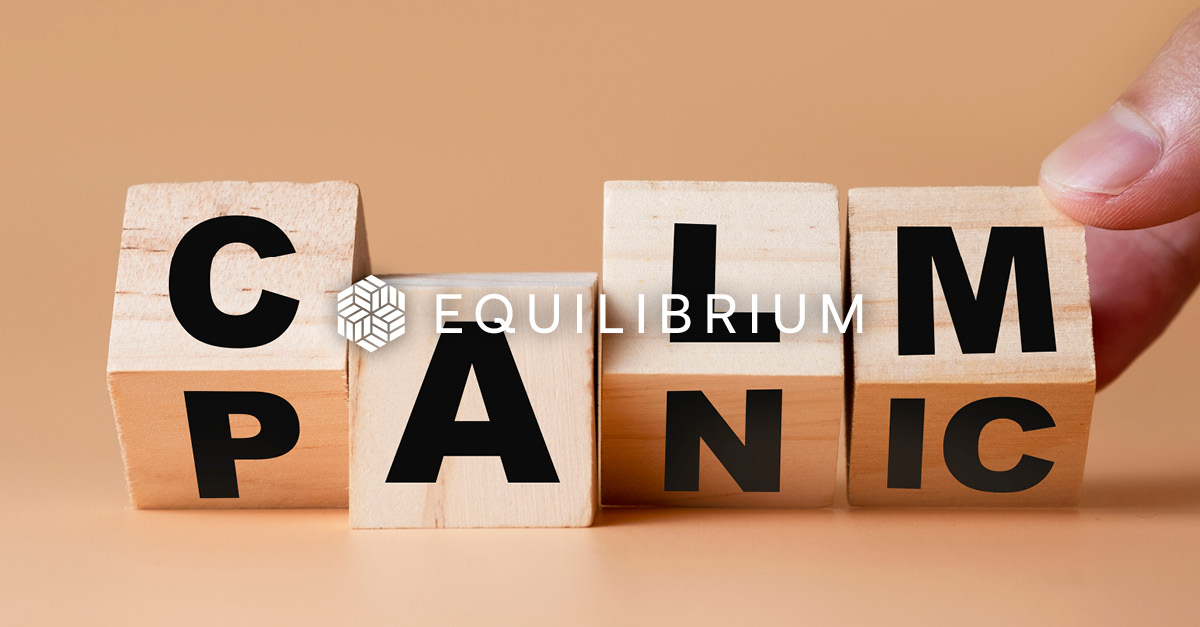 Keep calm and don't panic