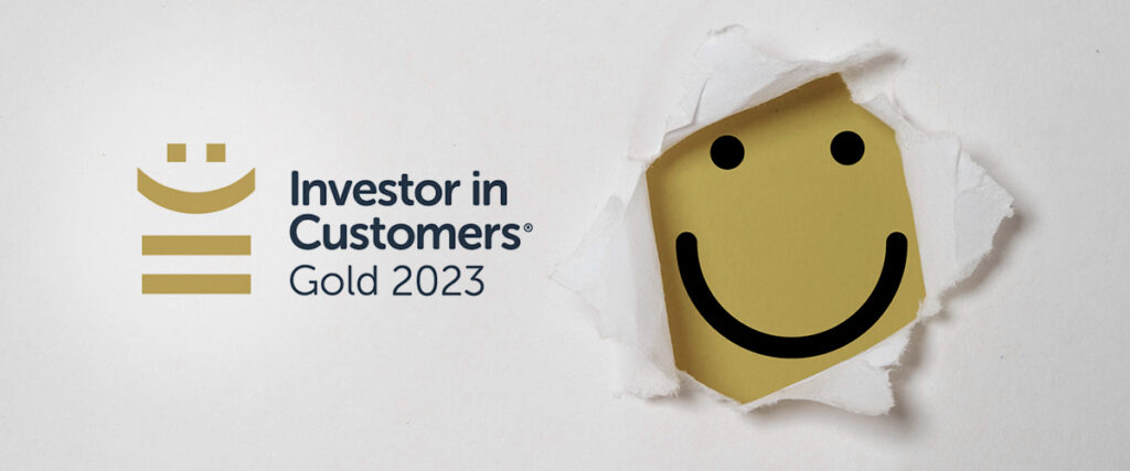 Investor in Customers - achieving gold once again! - Equilibrium